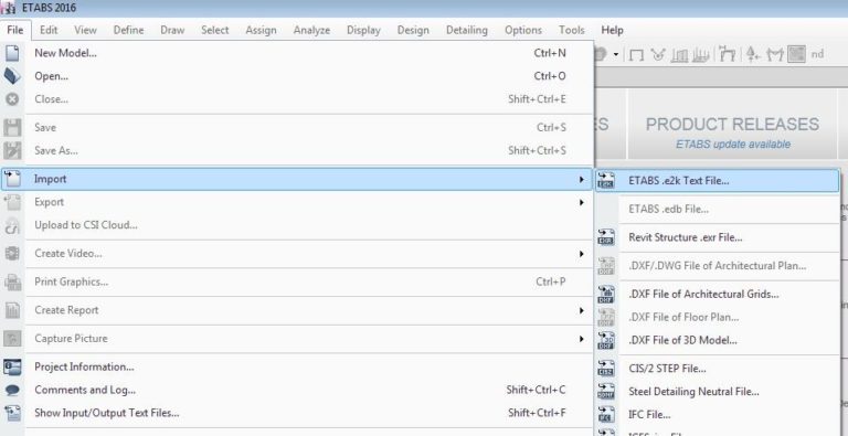 ETABS Modeling Made Easy – The Structural World