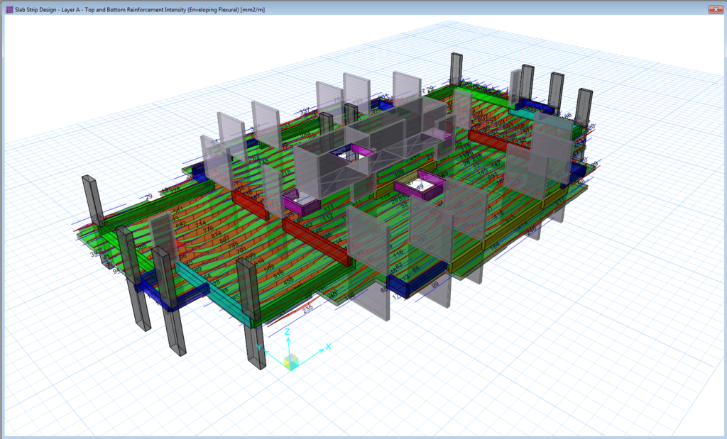 Interpreting Slab Analysis Result using SAFE – The Structural World