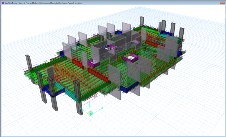 Design Strips in CSI SAFE | The Structural World