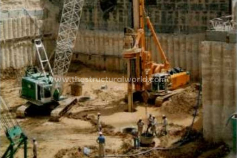 Method Statement for the Construction of Bored Pile – The Structural World