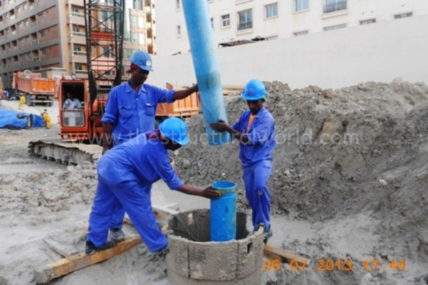 PVC Well Screens Installed in the Borehole – The Structural World