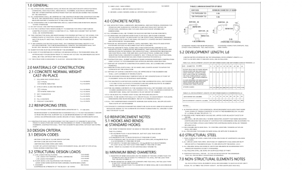 How To Read Structural Drawings